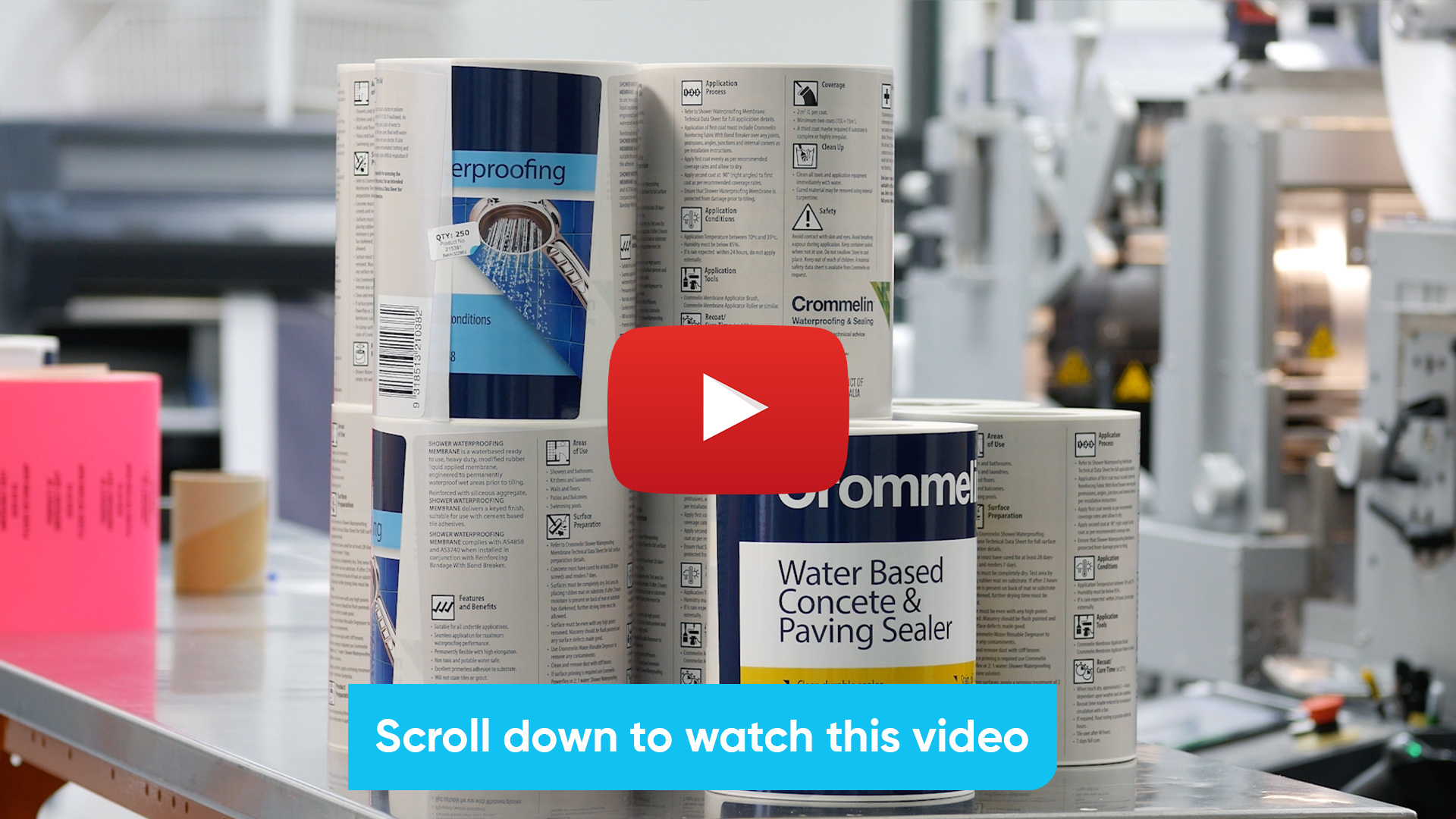 Labels in Production | Crommelin - Cohesion Labels