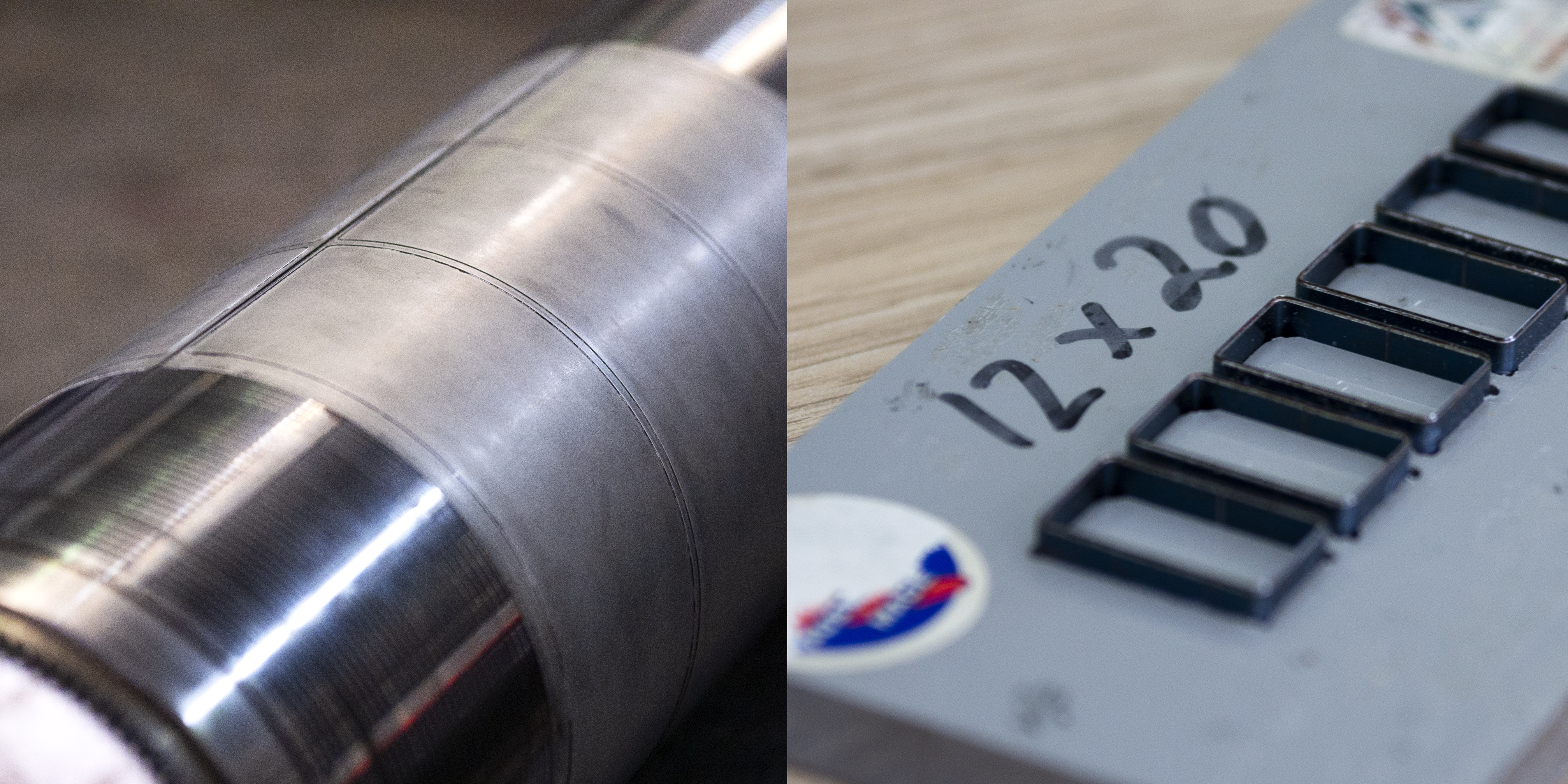 What is a label die?