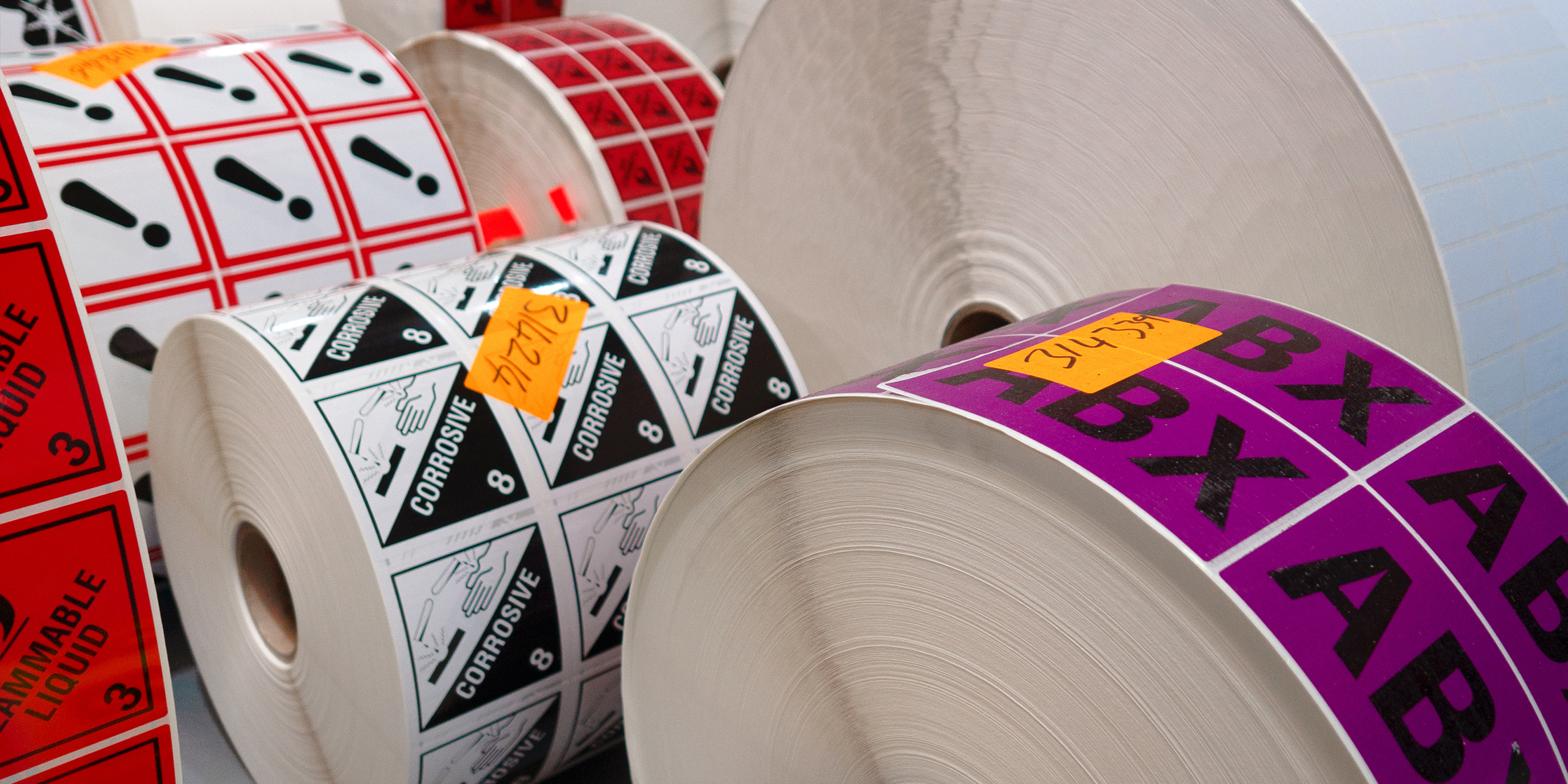 What finishing options can I get on my labels to make them more durable?